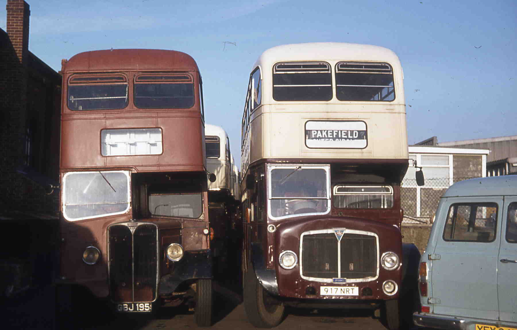 Lowestoft Corporation SHOWBUS BUS IMAGE GALLERY Anglia